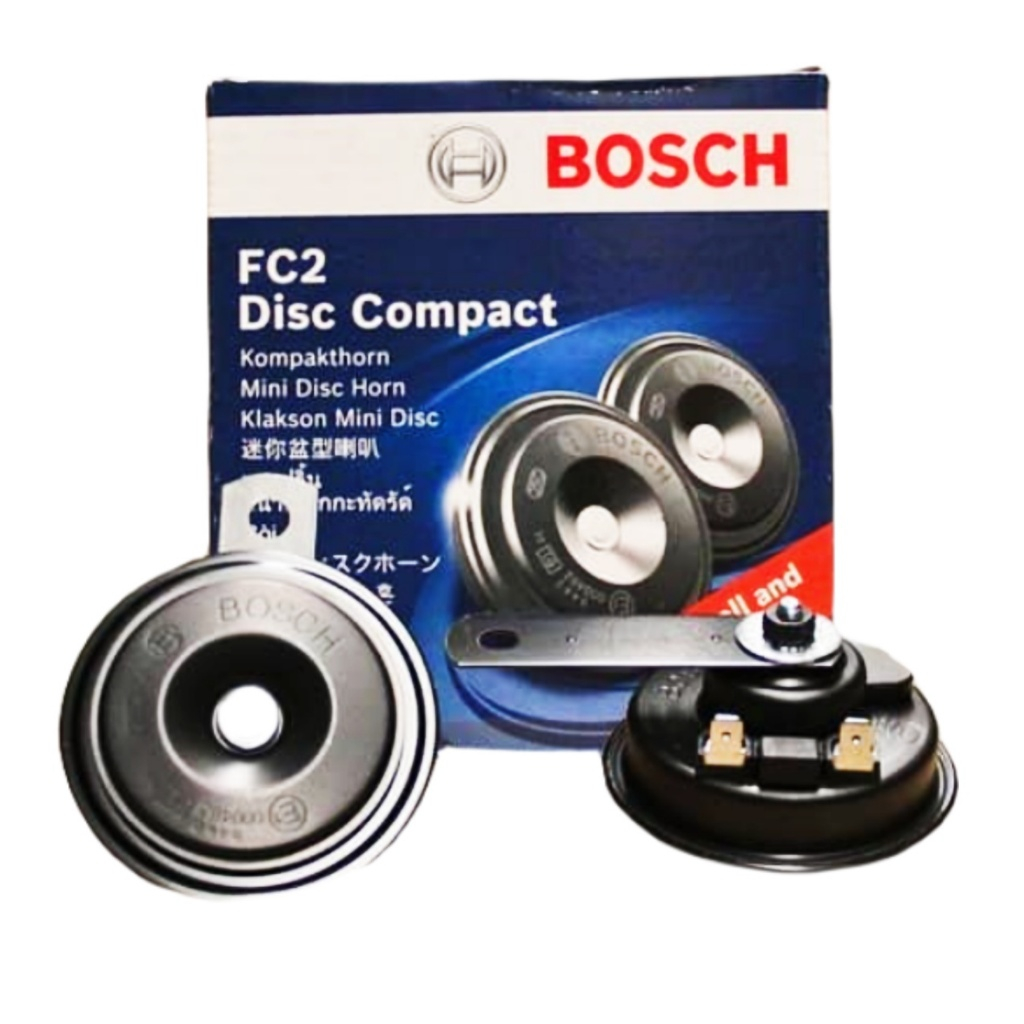 Bosch FC2 Disc Compact Horn 12V 350Hz / 420Hz 111dB(A) For Motorcycle ...