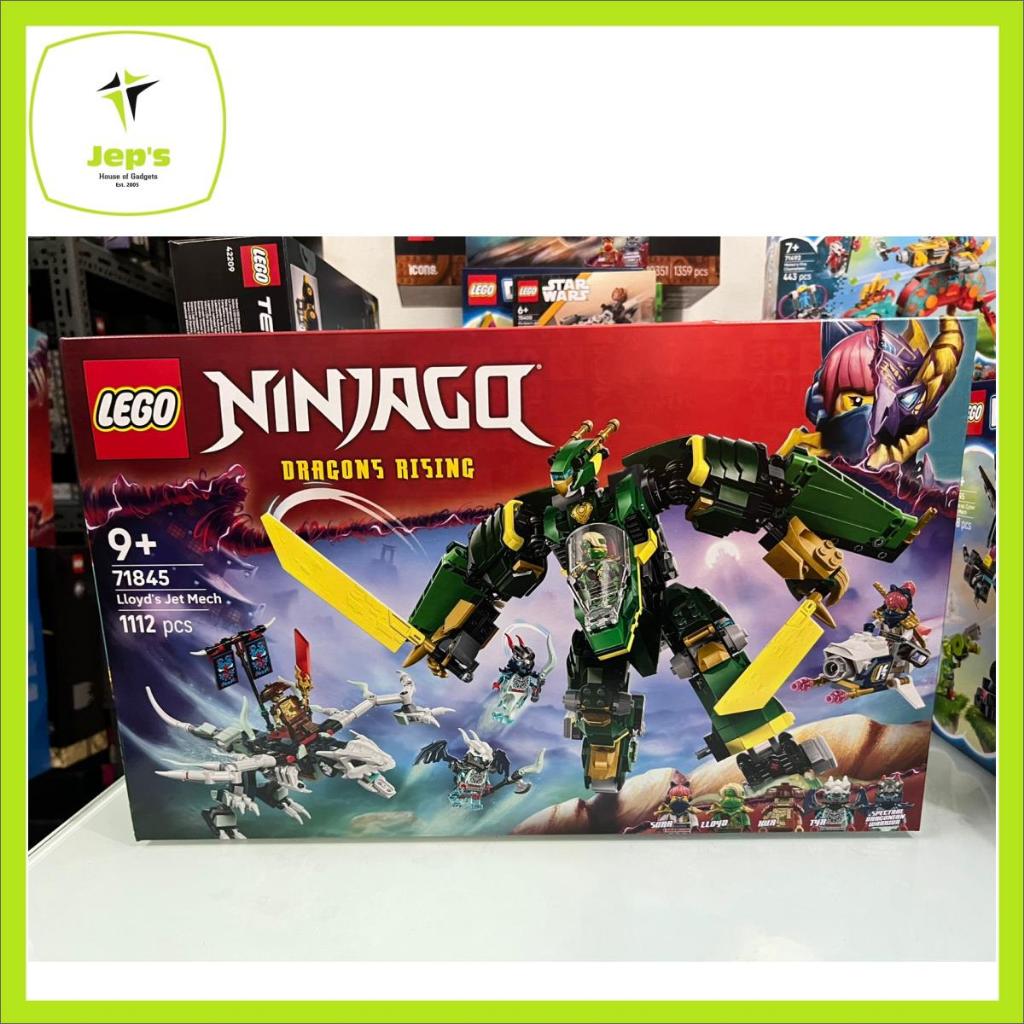 Lego Ninjago 71845 Lloyds Jet Mech (2025) | Shopee Philippines