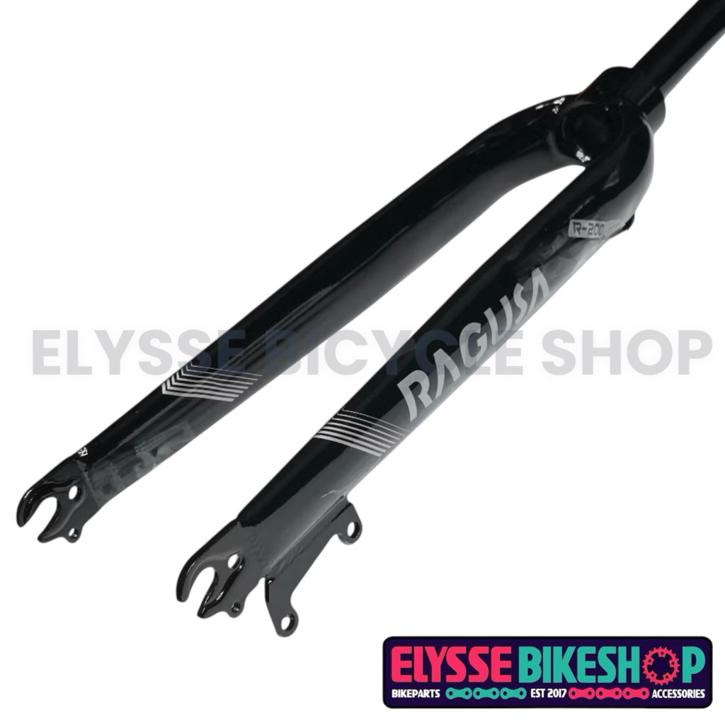 Ragusa R200 Bicycle Rigid Fork 26 27.5 29 700c Steel Mountain Bike MTB ...