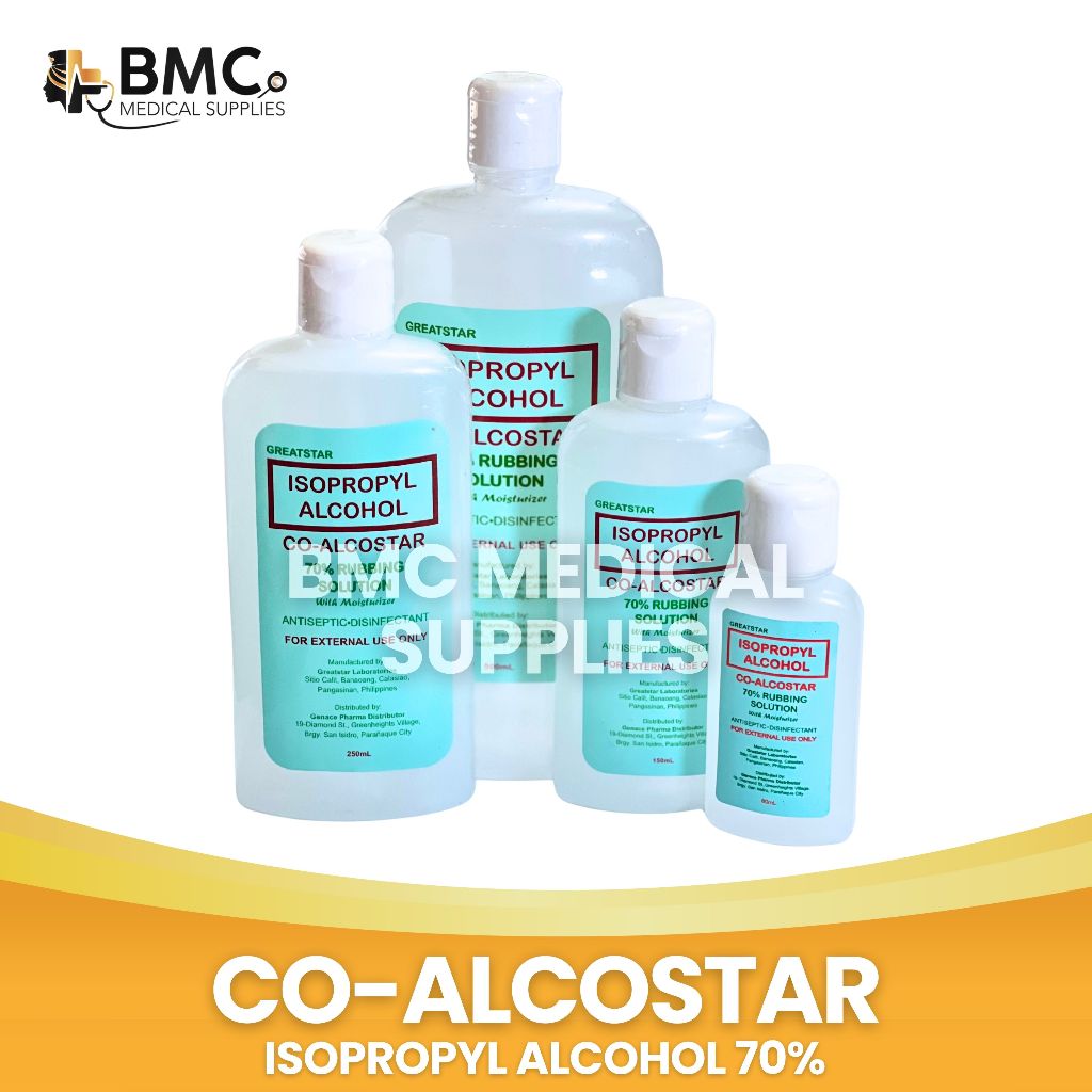 Alcohol Co-alcostar 500ml to 60ml | Shopee Philippines
