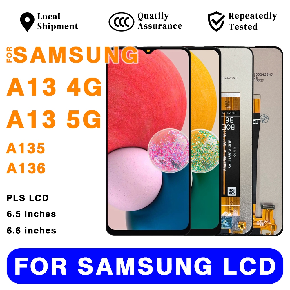 LCD for SAMSUNG A13 4G/A13 5G LCD Display Screen Assembly Replacement ...