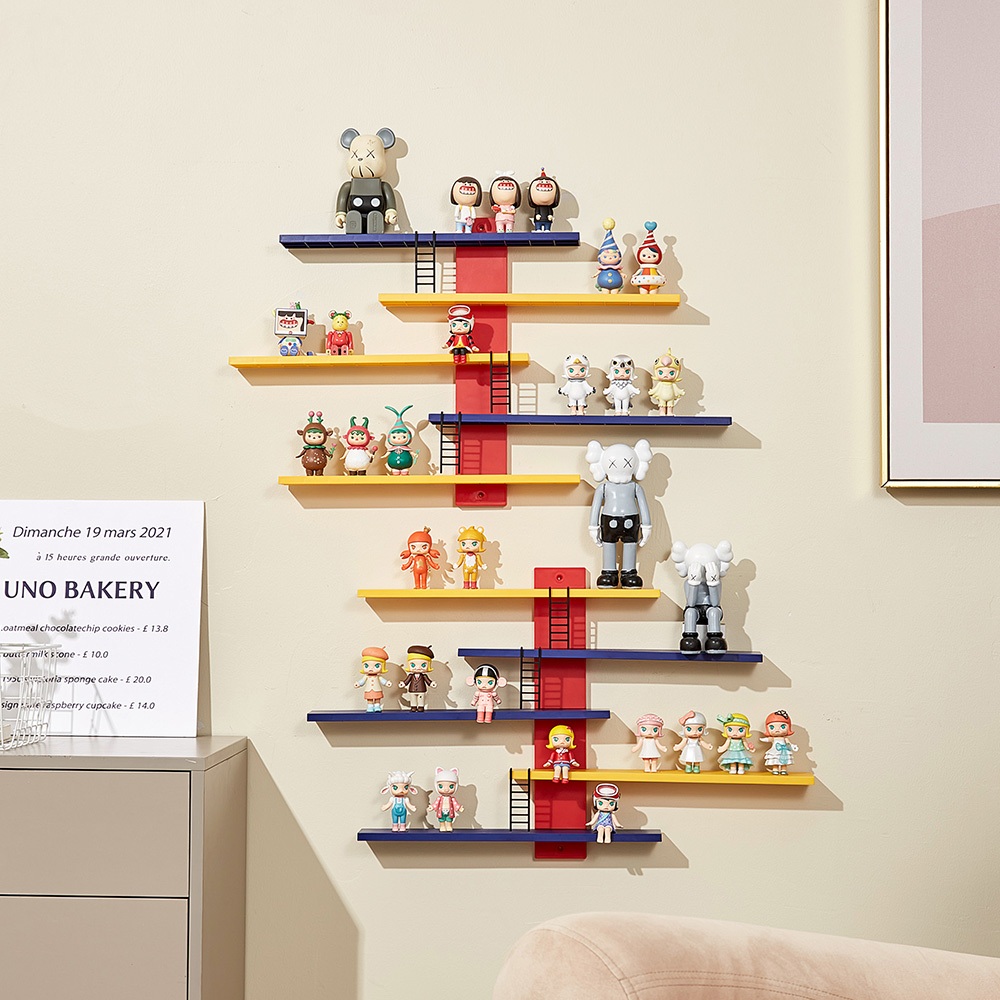 New Freely Combination Plastic Handwork Model Display Shelf Durable ...