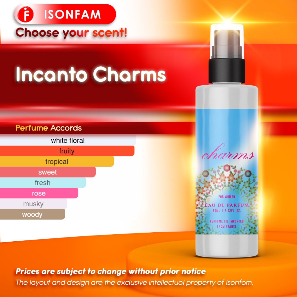 Incanto Charm Perfume Inspired Scent Oilbase LongLasting 85ml Bottle ...