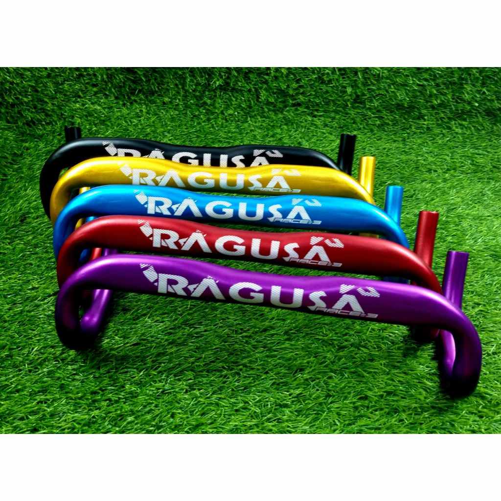 GBBS Ragusa Race 3 FLAT Drop Bar Alloy Internal Cabling 400mm For Road ...