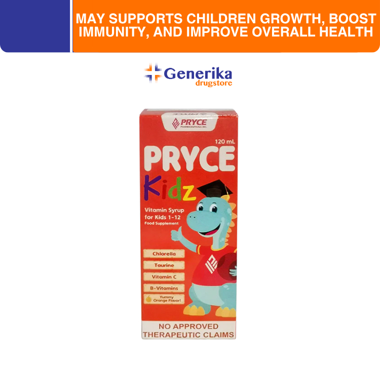 Pryce-Kids Multivitamins + CGF Syrup | Shopee Philippines