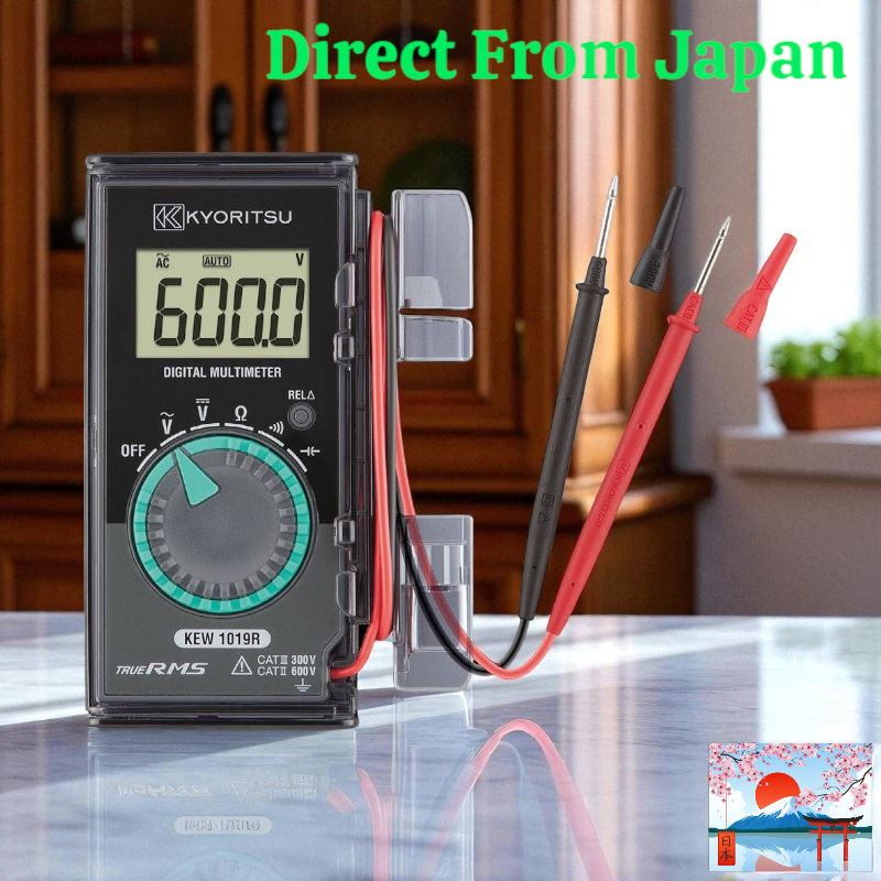 Kyoritsu Electric Corporation Card-type Digital Multimeter KEW 1019R ...