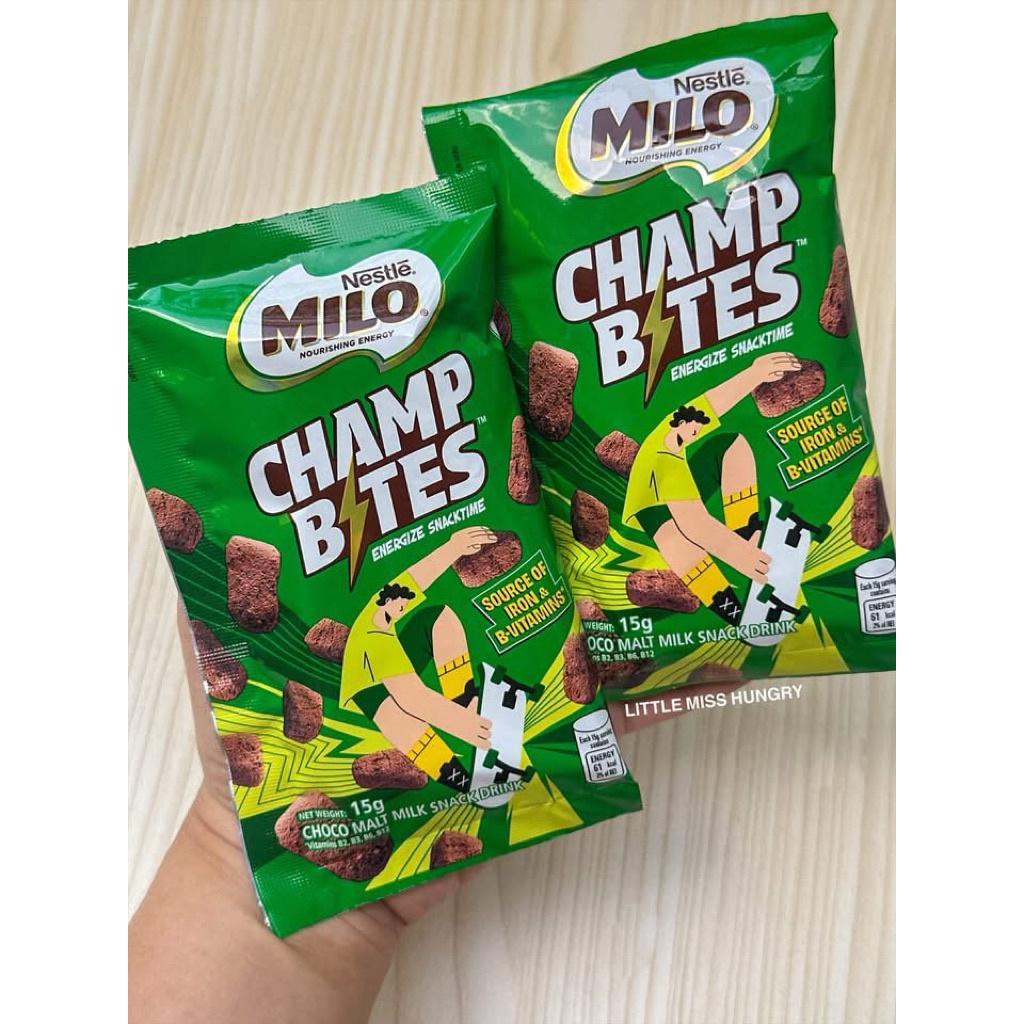 Milo Champ Bites 8 pcs. 15 grams (Free Shipping) 2 days ship-out ...