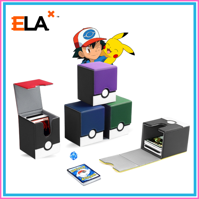 [ELA] PTCG Pokémon Master Poké Ball Series Vertical Card Deck Box – Yu ...