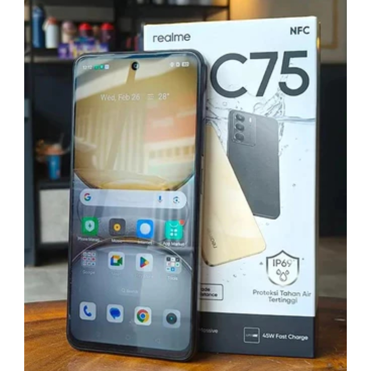 SALE 2025 REALMEWORLD C75 [8GB +256GB] (Waterproof, 6000mAH Massive ...