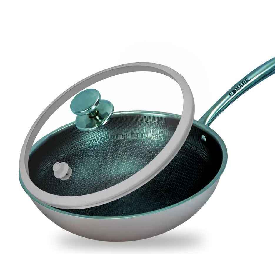 EDMARK Smart Pressurized Wok 32 Cm | Shopee Philippines