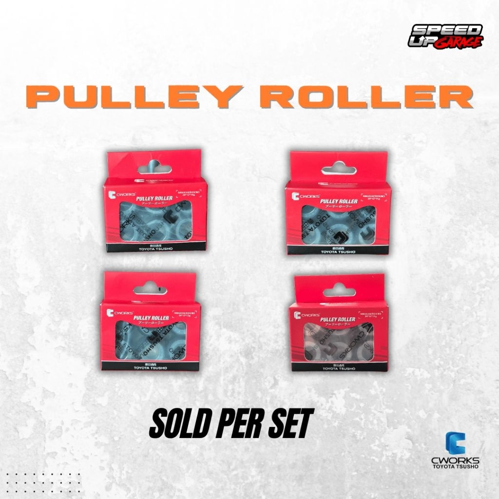 6PCS. FLYBALL (BOLA) CWORKS TOYOTA TSUSHO FOR YAMAHA SCOOTERS | Shopee ...