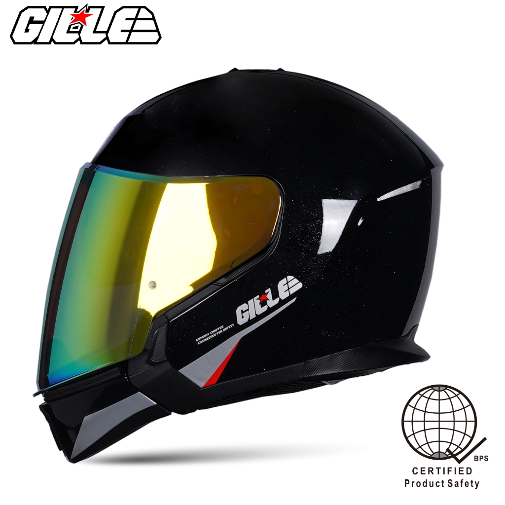 GILLE 2020 VENERY Classic Helmet For Motorcycle Helmet Full Face ...
