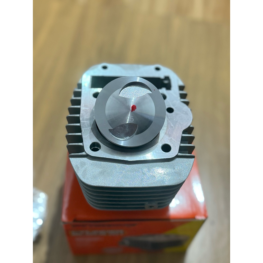 PITSBIKE STEEL BORE BLOCK KIT 65MM 2VALVE HONDA WAVE 125 CASTING PISTON ...