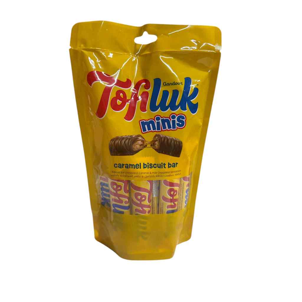 Gandour Tofiluk Minis Caramel Biscuit Bar (16pcs) | Shopee Philippines