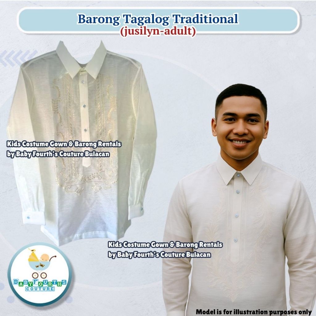BFCM Buwan ng Wika Affordable Jusilyn Traditional Barong Tagalog ...