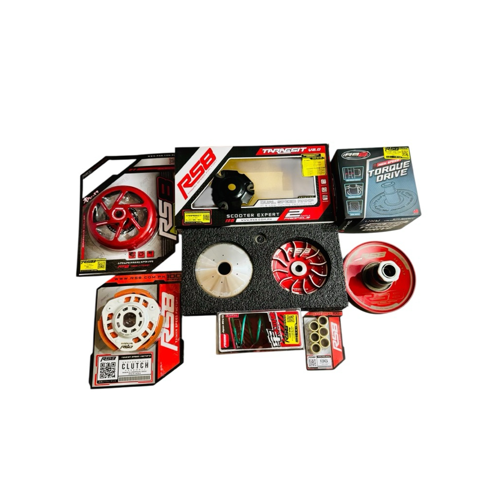 RS8 FULL CVT SET TARAGSIT W/ TORQUE DRIVE CLICK125i/CLICK150i V1/V2/V3 ...