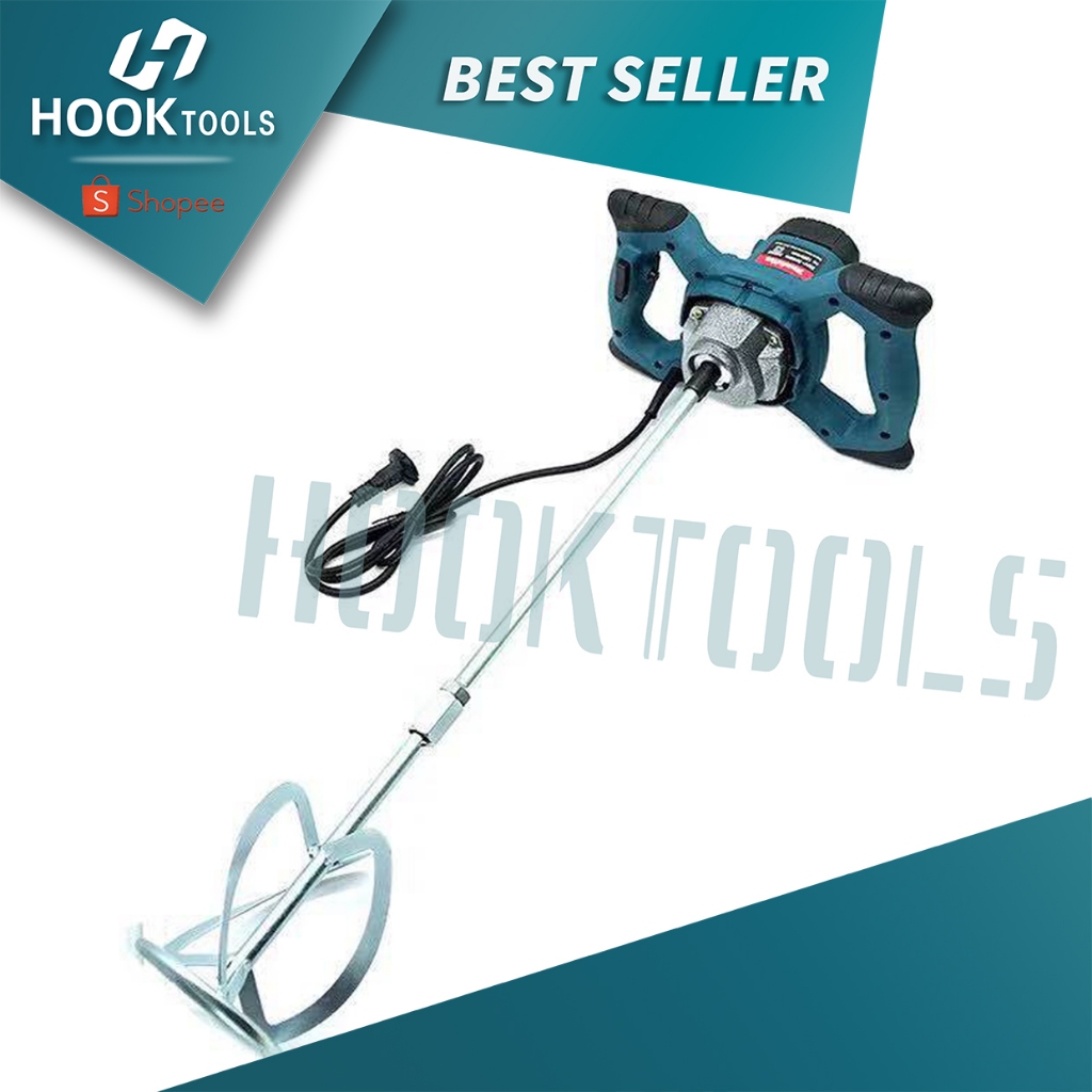 HOOK 2000W 6 Speed Multifunctional concrete paint latex mortar Electric ...
