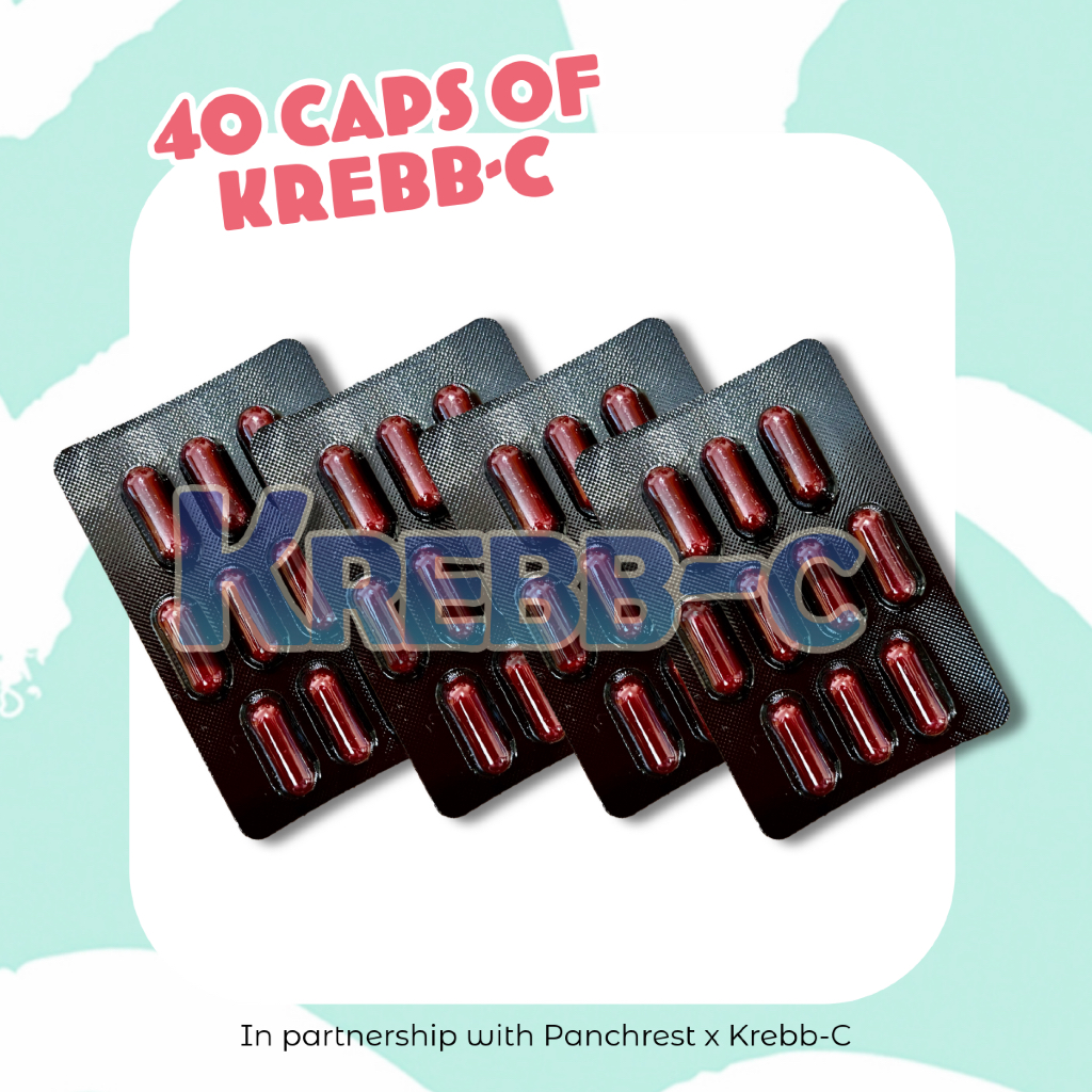40 Capsules of Krebb-C (Genesis Prints & KrebbC Collaboration) | Shopee ...