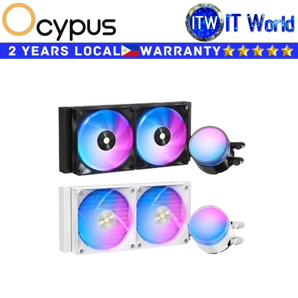 Ocypus Delta CPU Cooler Fan Lota L24 ARGB 240MM AIO Liquid with Digital ...