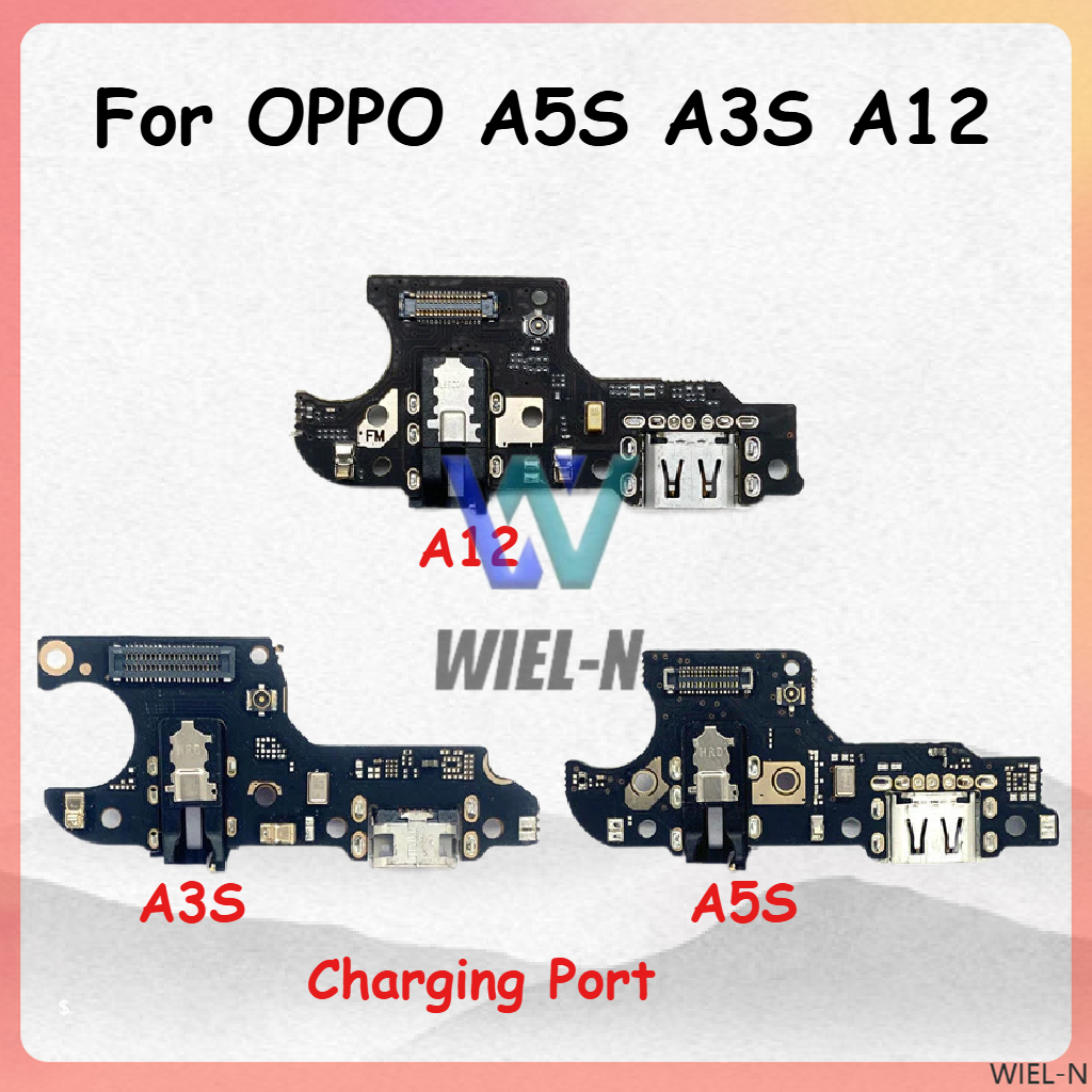 For OPPO A5S A3S A12 USB Charging Port Connector Board Flexible Cable ...