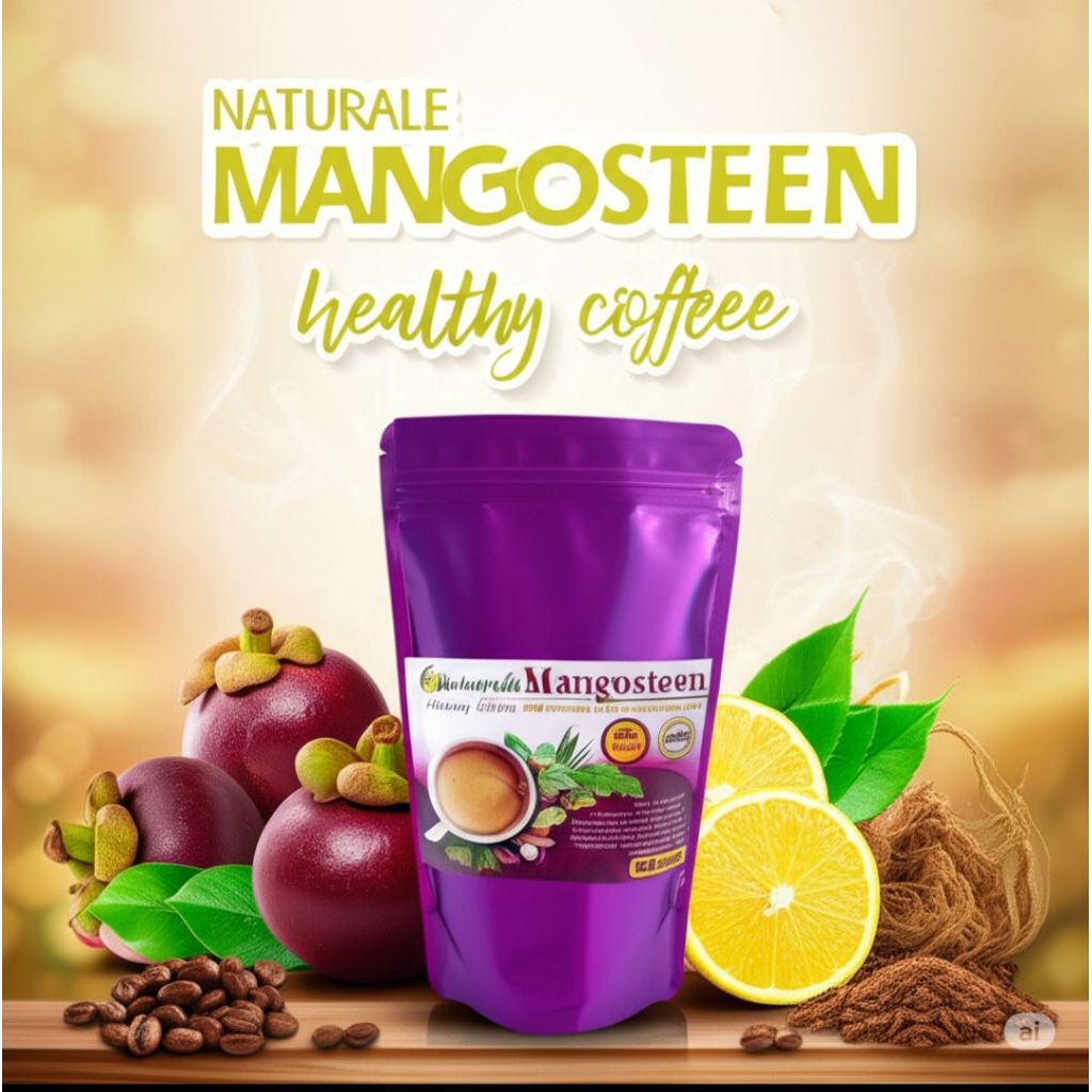 Naturale Mangosteen Healthy Coffee: Your 18-in-1 Premium Brew! | Shopee ...