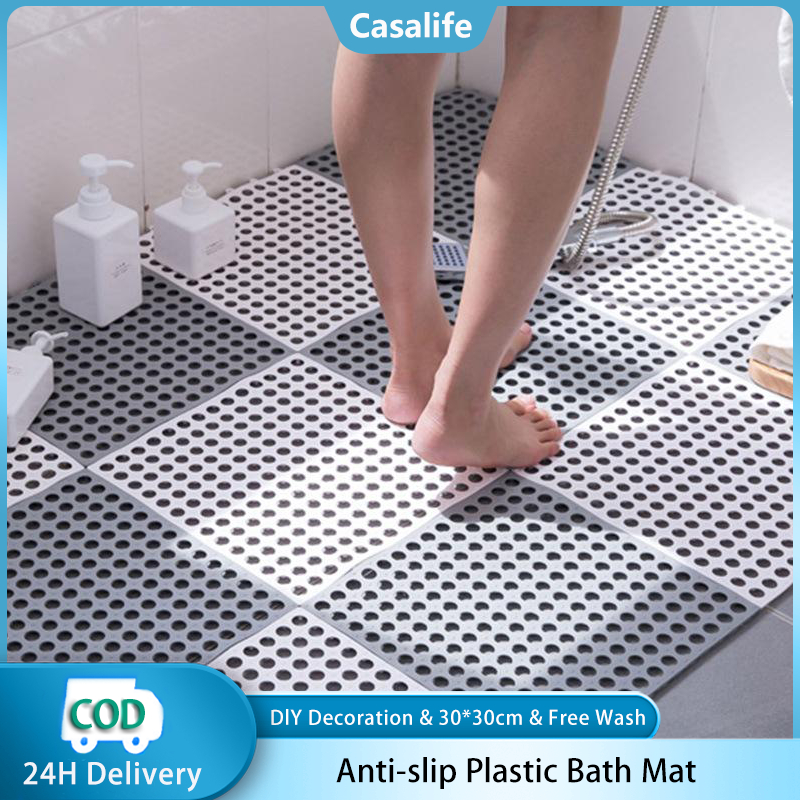 30*30cm Bathroom anti-skid Mat Shower Mat Splicing Detachable Floor Mat ...