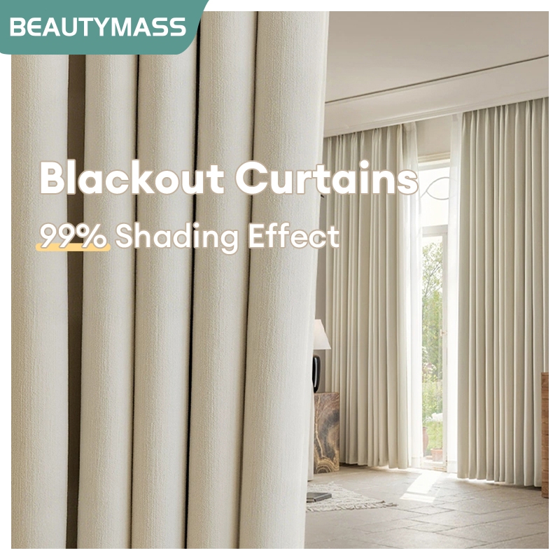 BTY 1pc 99% Blackout Curtain for Window Living Room Bedroom With Rings ...