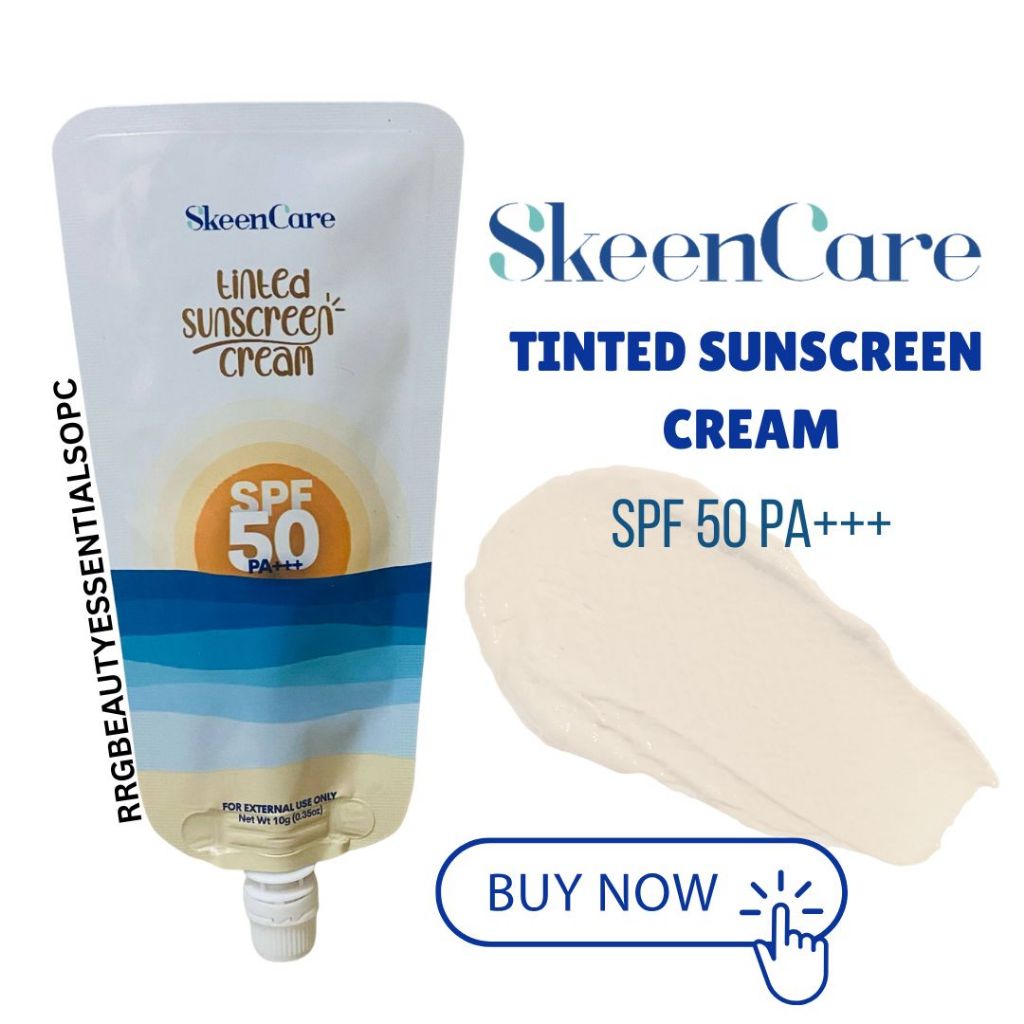 SkeenCare Tinted Sunscreen Cream SPF 50 PA+++ 10g | Shopee Philippines