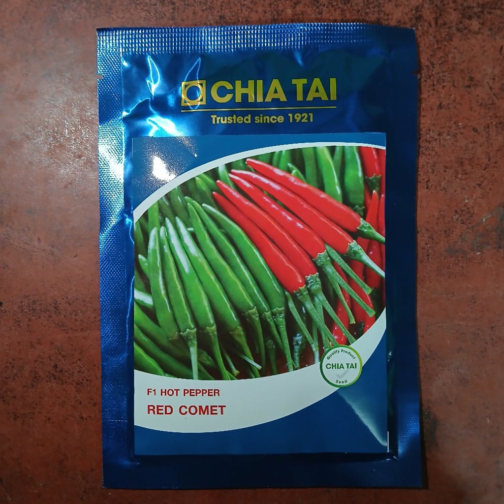 RED COMET F1 (25 GRAMS) HYBRID HOT PEPPER / SILI LABUYO BY CHIA TAI ...