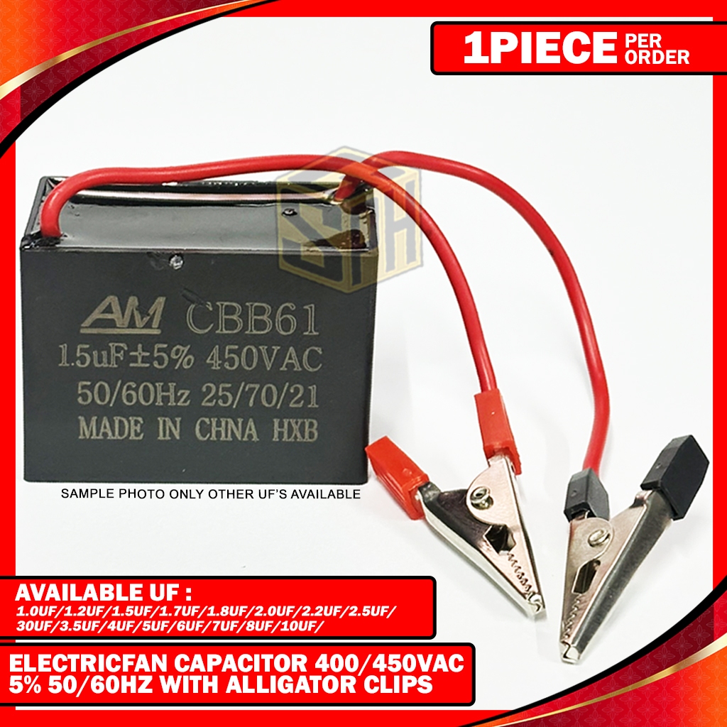 GS 400V/450V AC Electric Fan Capacitor – Ceiling Fan Motor Running ...