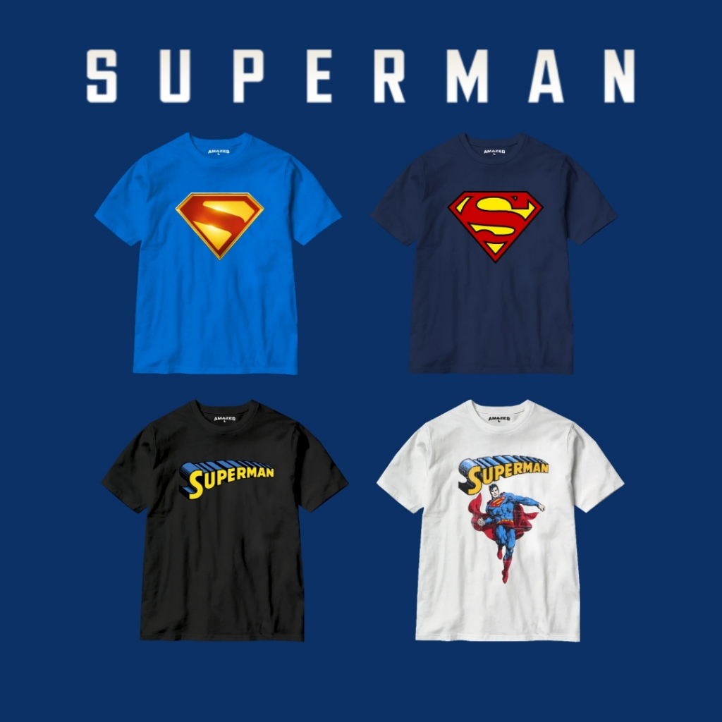 Superman Shirt | Amazedph | Shopee Philippines
