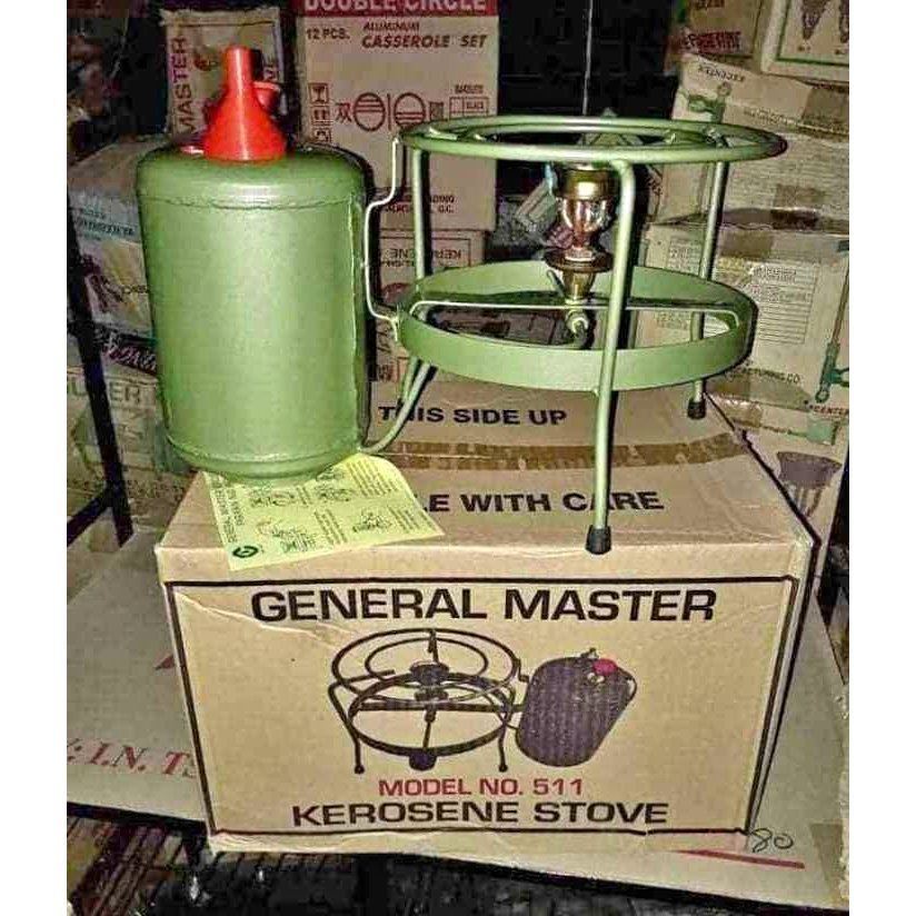 General Master Kerosene Stove Single Burner or Double Burner | Shopee ...