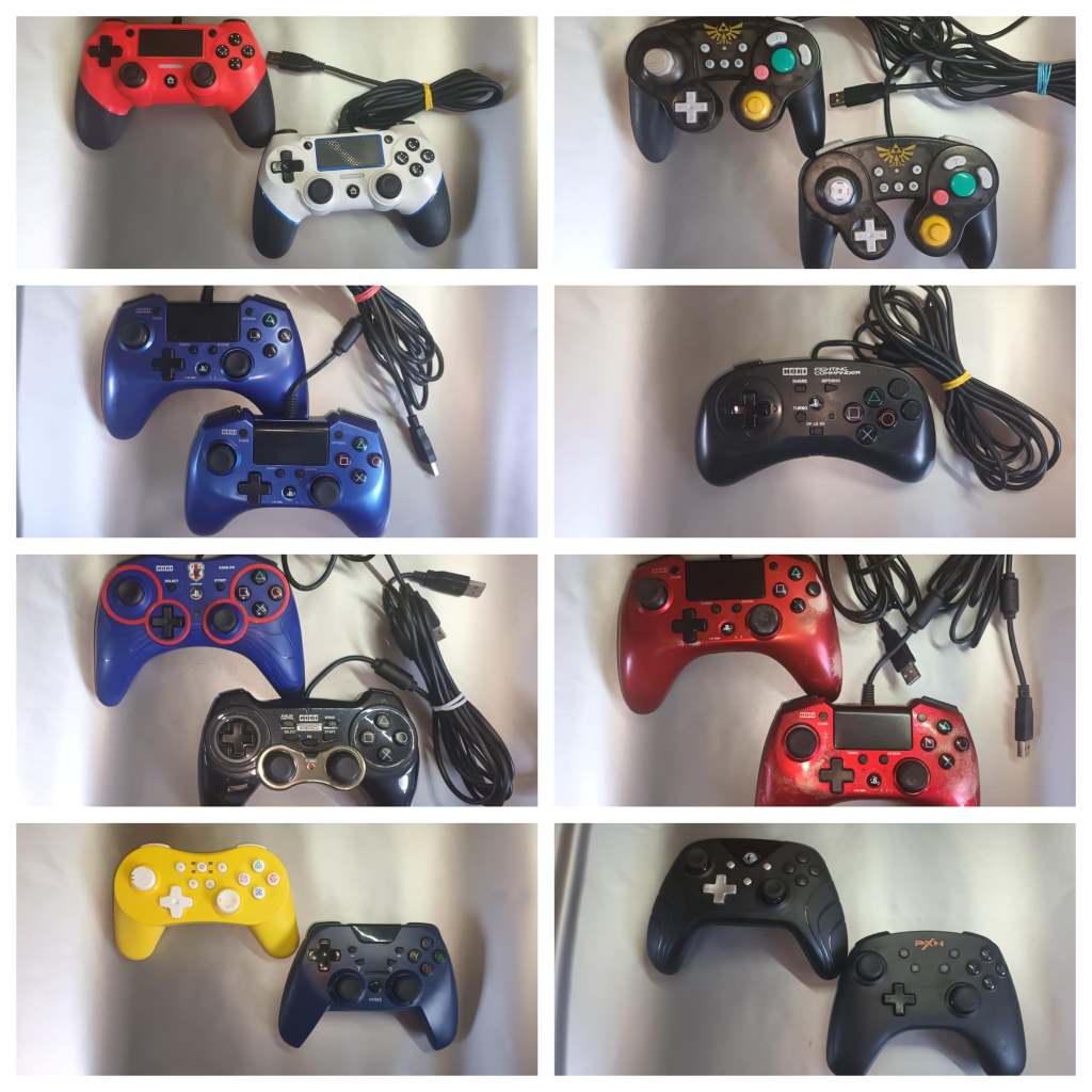 Assorted switch/ps4/ps3/pc Bundle controllers wired/wireless | Shopee ...