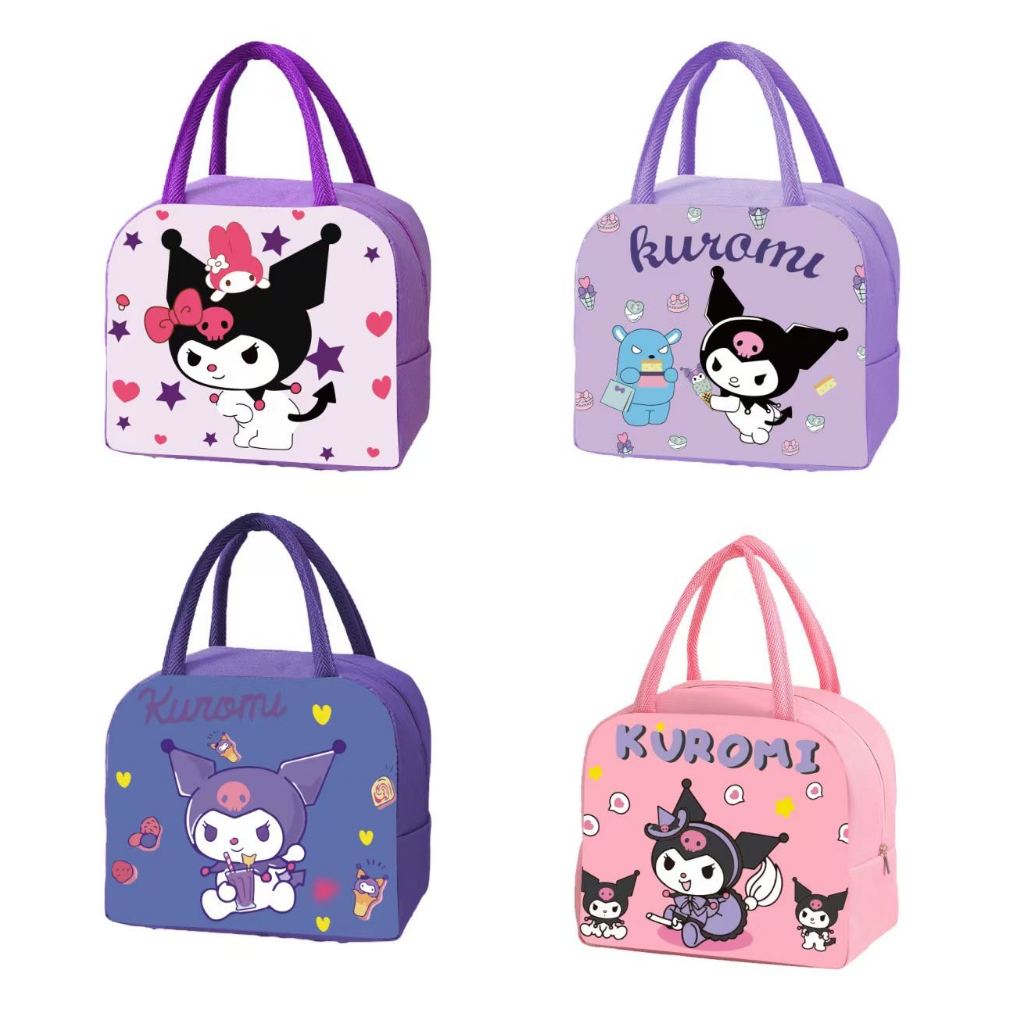 BB085 Student Office 3D Character Lunch Bag insulation Cute Cartoon ...
