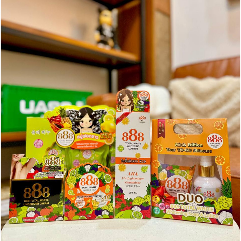 888 TOTAL WHITE UNDERARM CREAM , LOTION, SOAP | Shopee Philippines