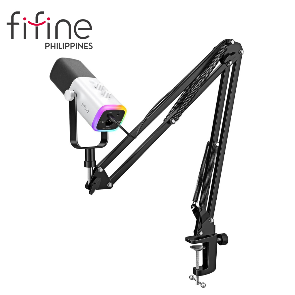 FIFINE AM8 AmpliGame XLR/USB Dynamic Microphone Podcast Microphone ...