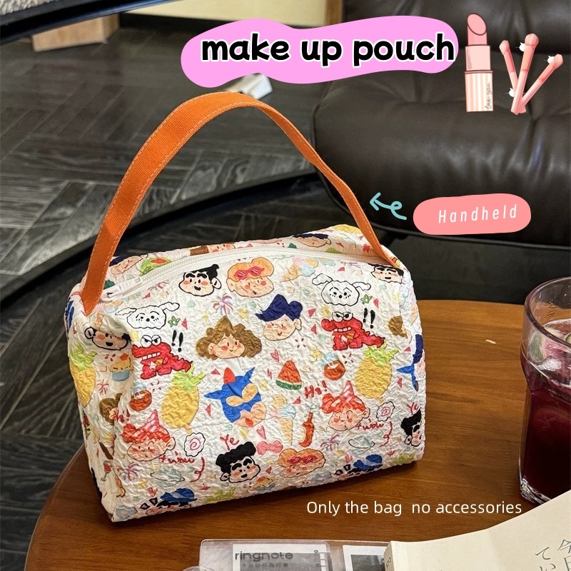 Shin-chan Makeup pouch organizer Portable Transparent Cosmetic Makeup ...