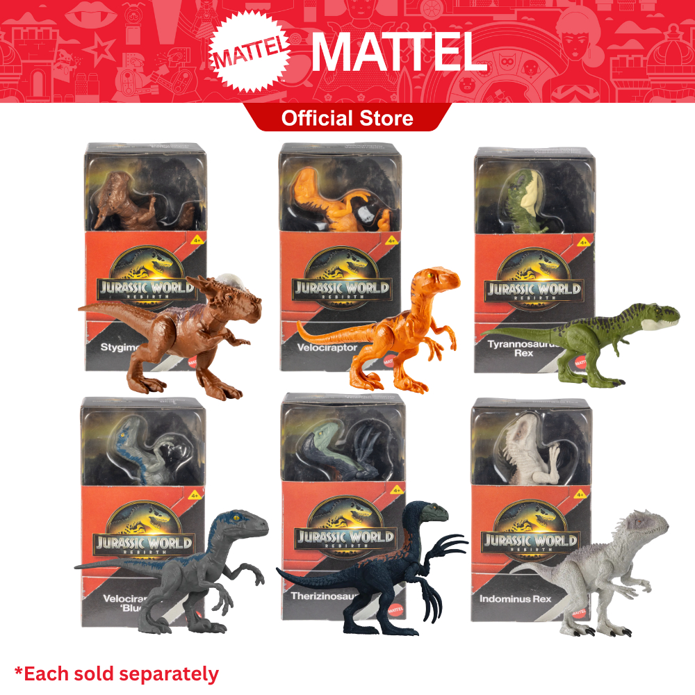 Jurassic World 6 inches Basic Dinosaurs Assortment Boys and Adult, ages ...