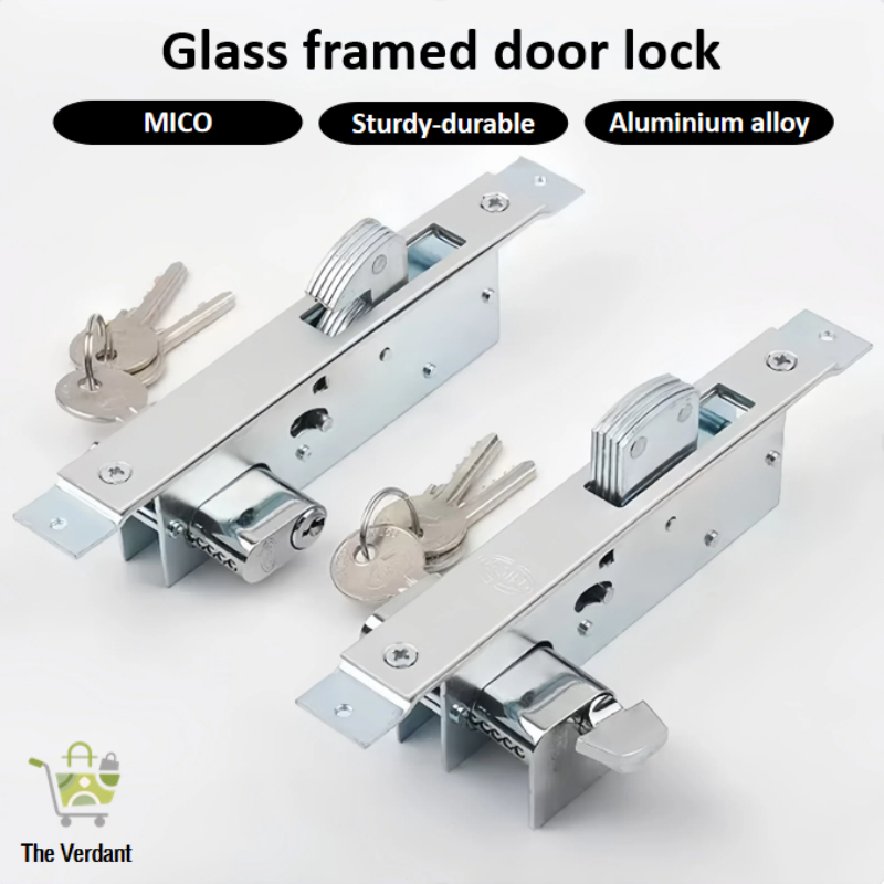 Sliding Door Hook Lock | Aluminum Alloy Sliding Door Lock Set | Double ...