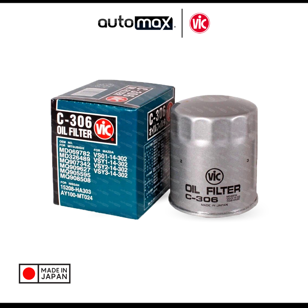 VIC Oil Filter — C306 for Mitsubishi L200/L300, Adventure, Strada ...