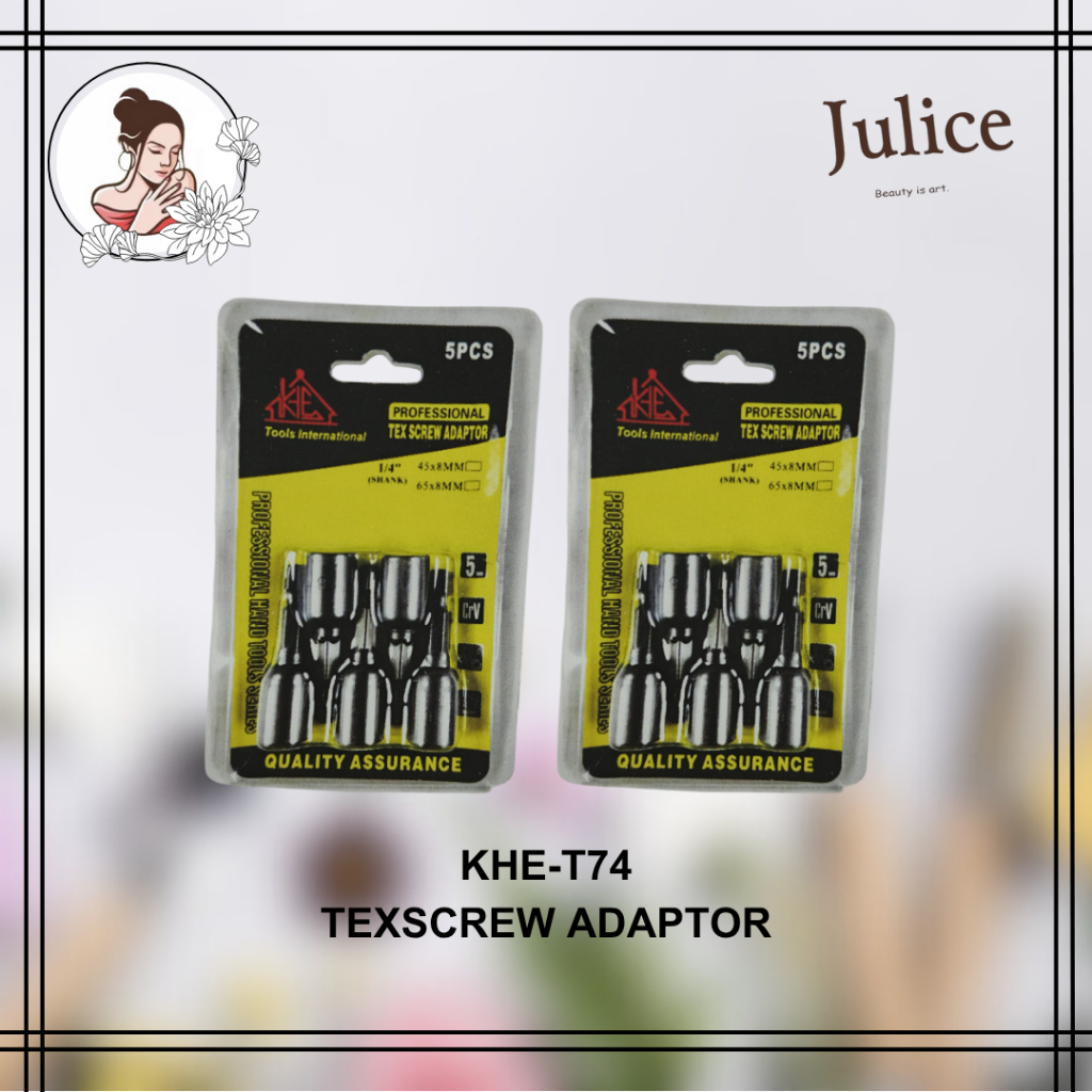 Magnetic Nut Tex Screw Adaptor (5pcs) | Shopee Philippines