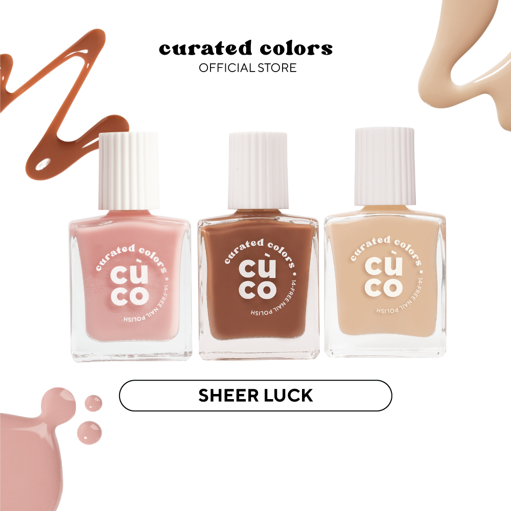 [BUNDLE] CuCo Sheer Luck Bundle - Nail Polish Bundle | Shopee Philippines