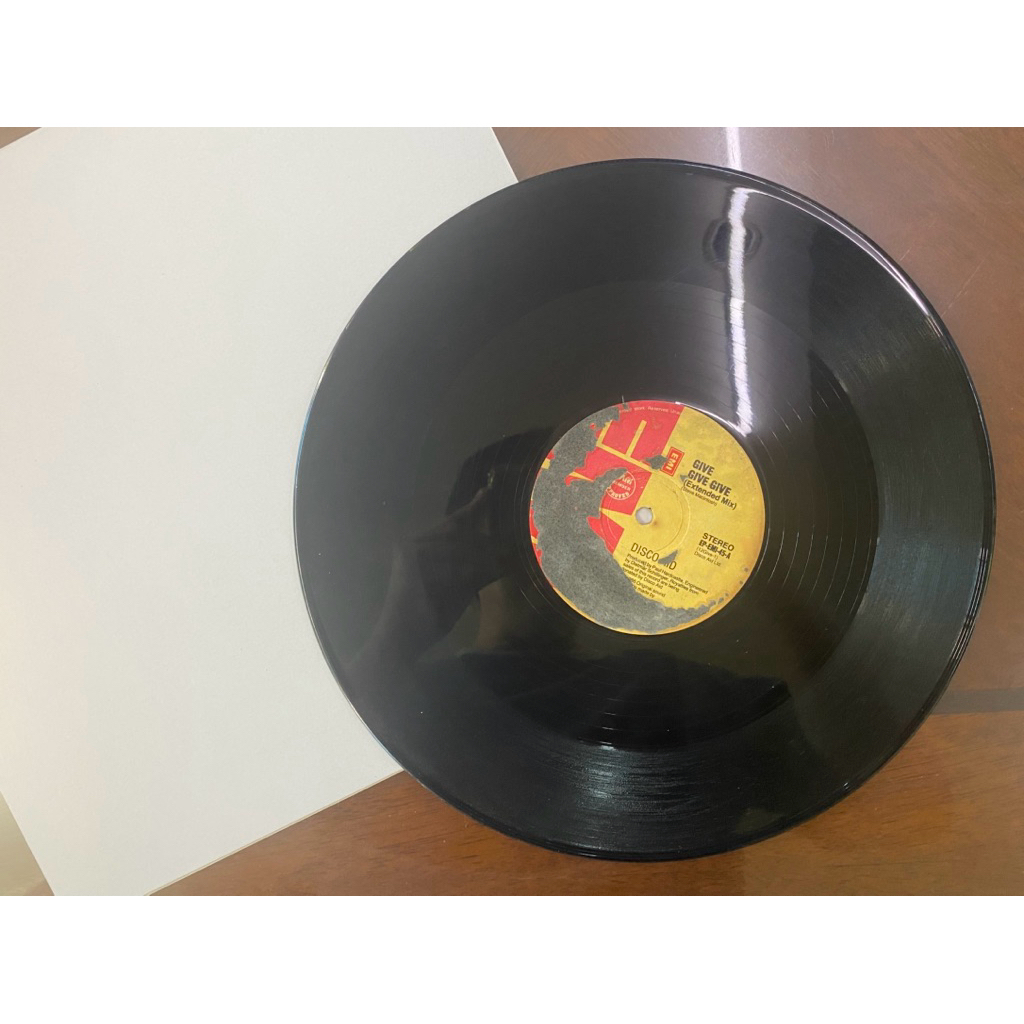 Disco Aid – Give, Give, Give - Philippines Pop Music Vinyl Plaka 12 ...