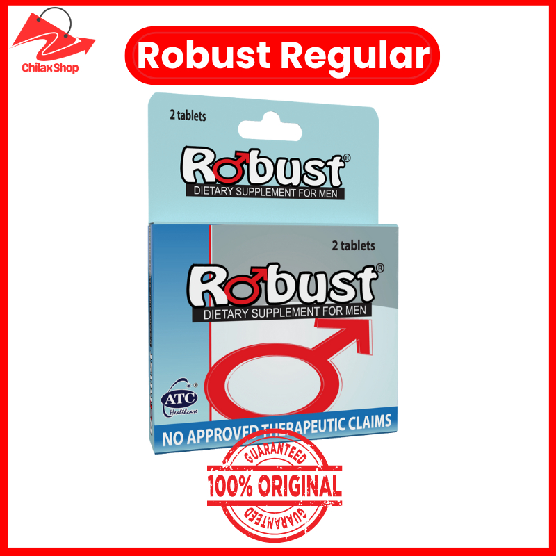 ATC Robust Vitamin Supplement for Men Blister Pack of 2s | Shopee ...