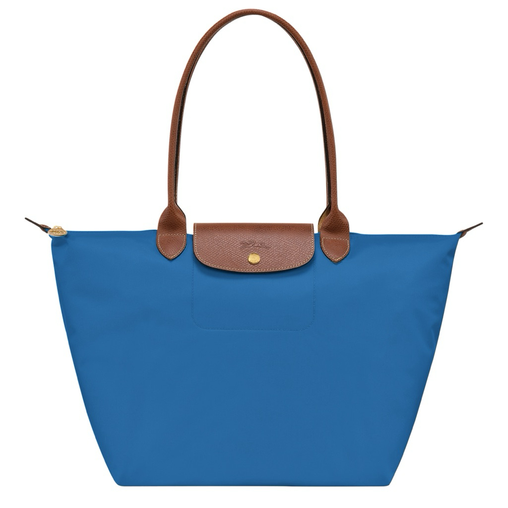 LONGCHAMP Le Pliage Cobalt Blue Shoulder Bag | Shopee Philippines