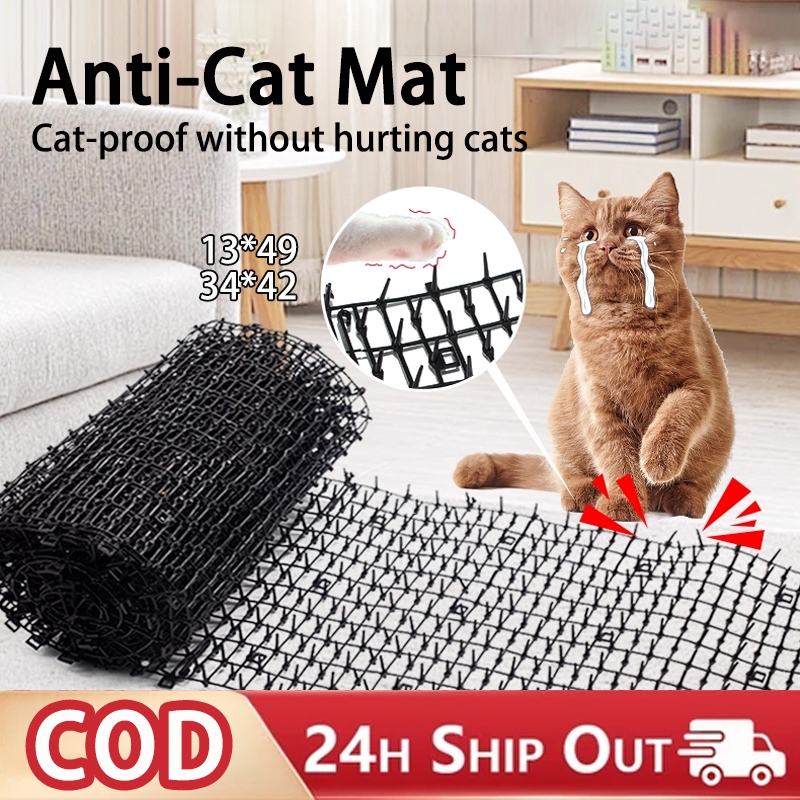 Anti-Cat Mat with Spikes 34*42CM Mats Indoor Outdoor Anti Cat Dog Keep ...