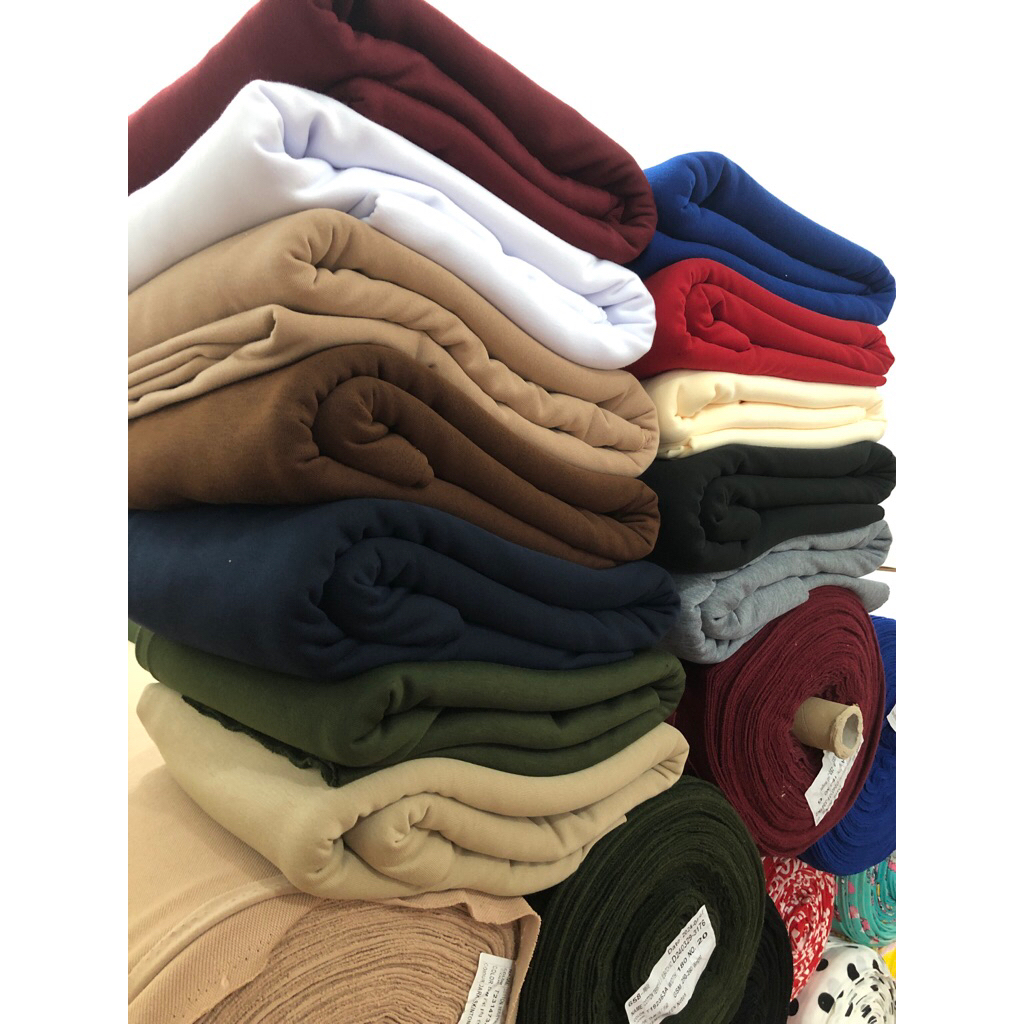 cotton terry plain color fabric per kilo | Shopee Philippines