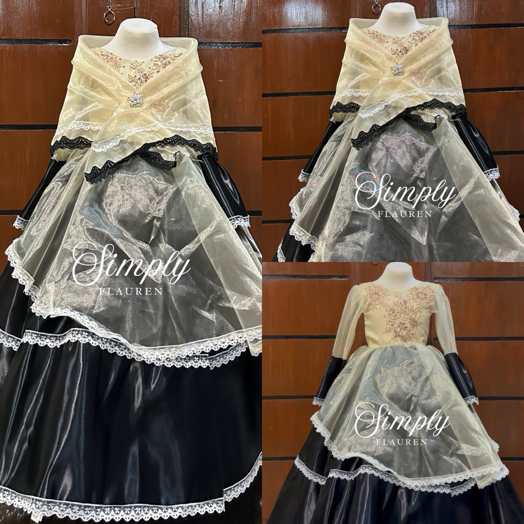 MODERN MARIA CLARA FOR KIDS | Shopee Philippines