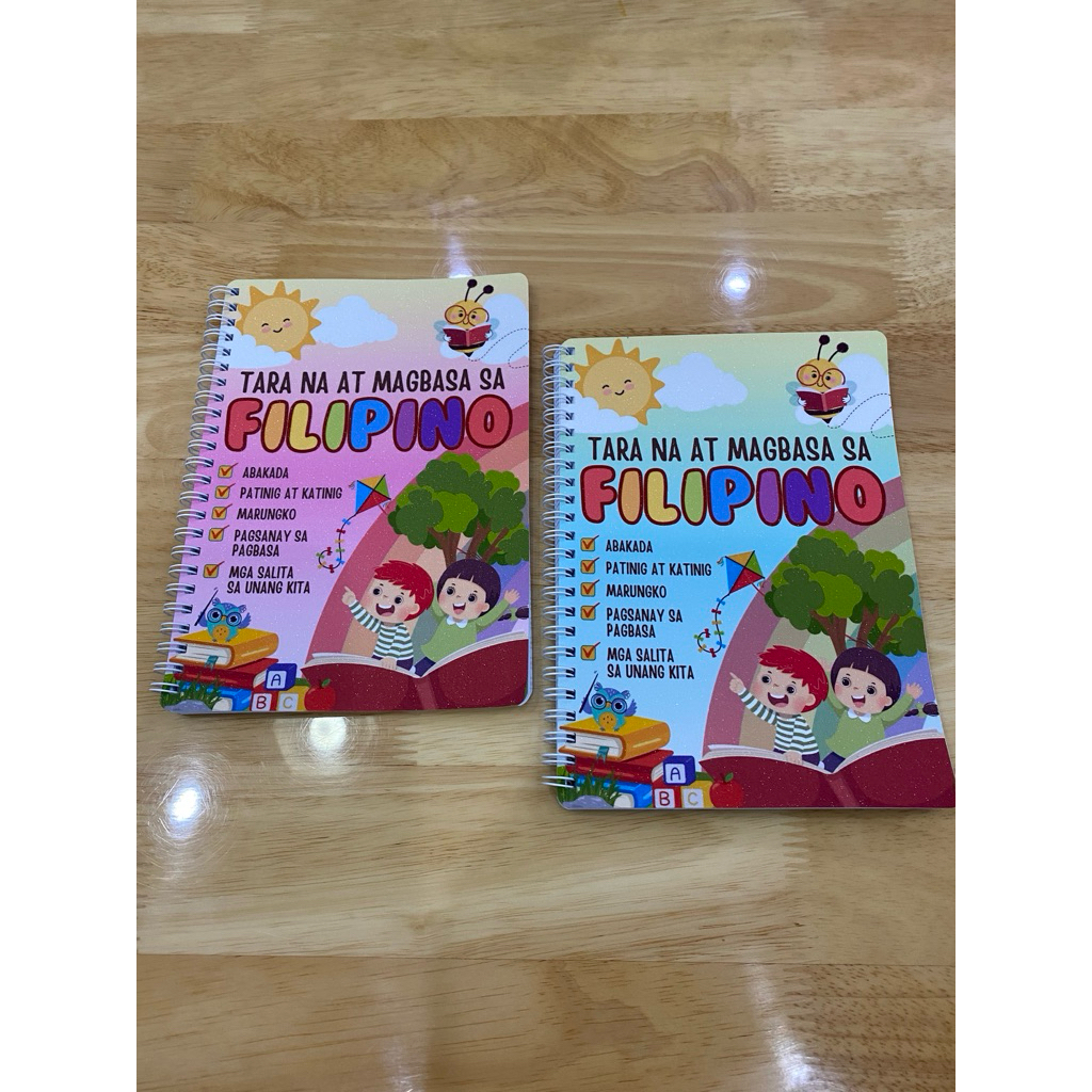 TARA NA AT MAGBASA SA FILIPINO A5 size | Shopee Philippines