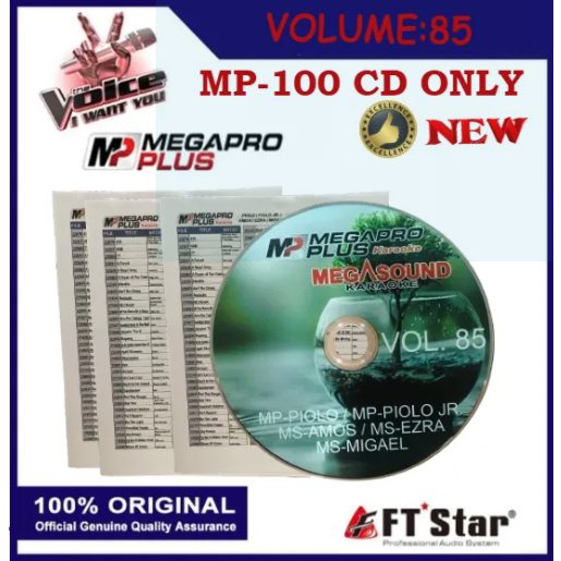 Megapro Plus Updated CD for MP-100NS Piolo,MP-100 Piolo JR,MS-AMOS,MS-EZRA & MS-MIGAEL -SVol:85 ...